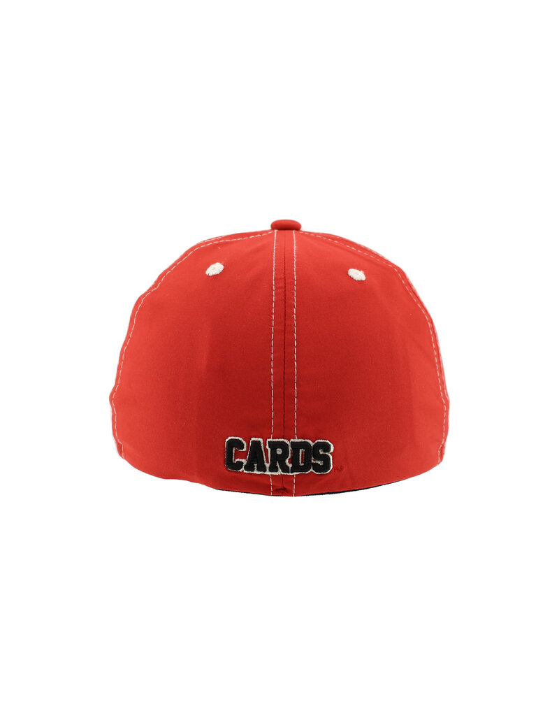 HAT, Z-FIT, HYPE 2, RED/WHITE, UL - JD Becker's UK & UofL HAT, Z-FIT, HYPE 2, RED/WHITE, UL - JD Becker's UK & UofL