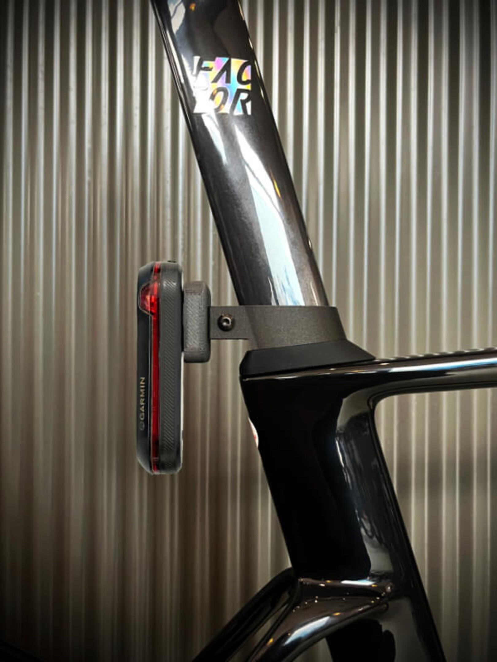 Concentric Cycling 3D Print Garmin Varia Adapter - Ascension Vélo