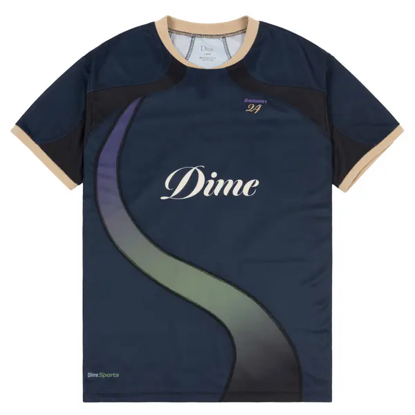 Dime Pitch SS Jersey - Navy - Rhythm Skateshop Dime Pitch SS Jersey - Navy - Rhythm Skateshop