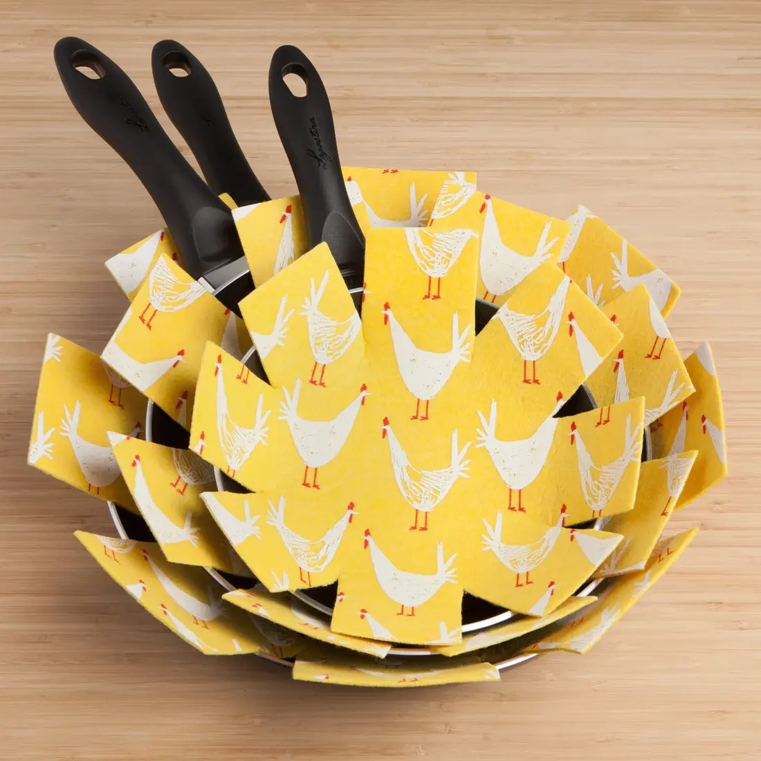 Now Designs Chicken Scratch Pan Protectors - Bekah Kate's (Kitchen ...