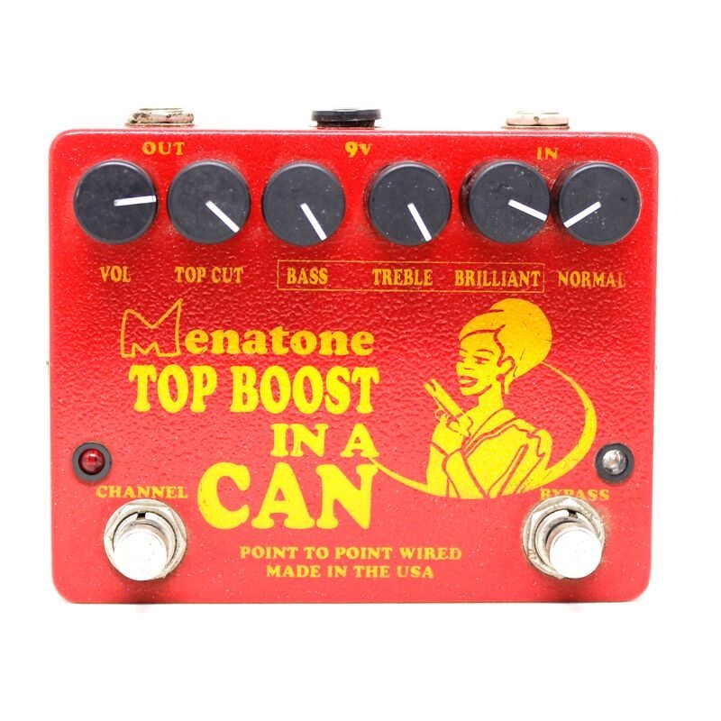 USED - Menatone Top Boost in a Can (early 6 knob Point-to-Point ...