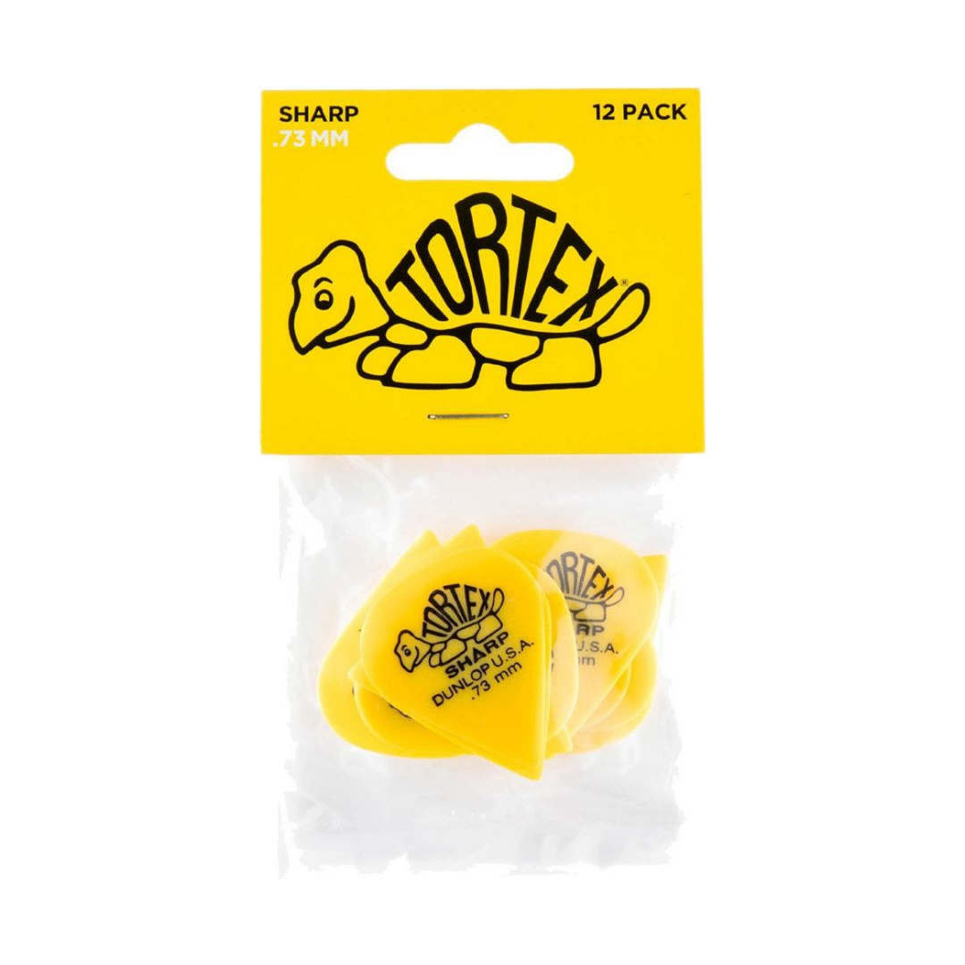 Dunlop - Tortex Sharp .73mm - 12 Pack - Retro Tone Guitars