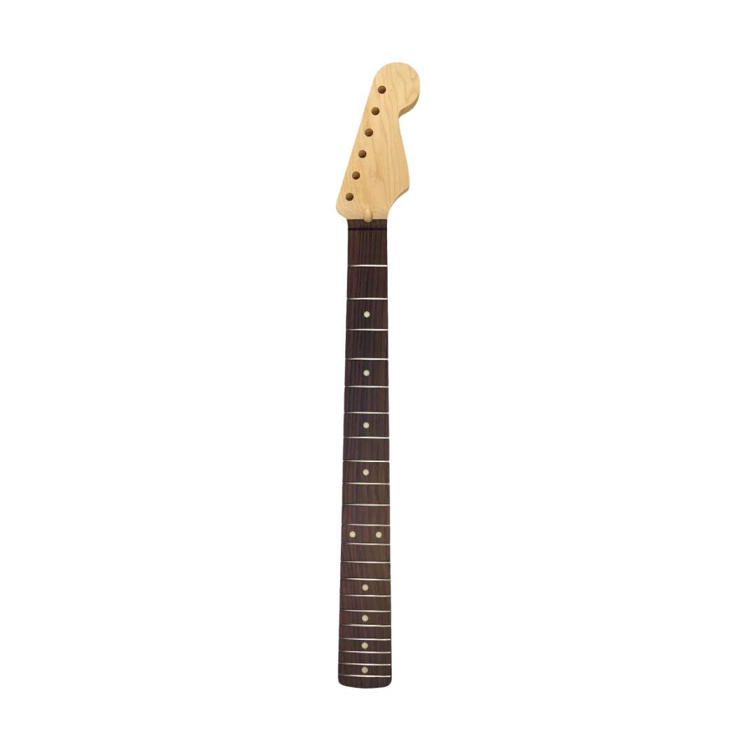 Allparts - Replacement Neck for Stratocaster - 21 tall frets - Rosewood ...
