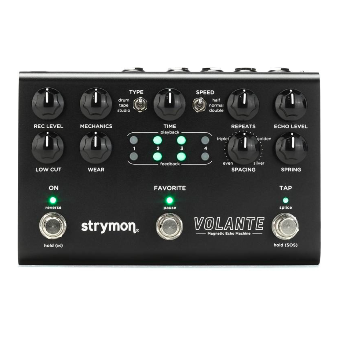Strymon - Volante Midnight Edition - Magnetic Echo Machine - Delay ...