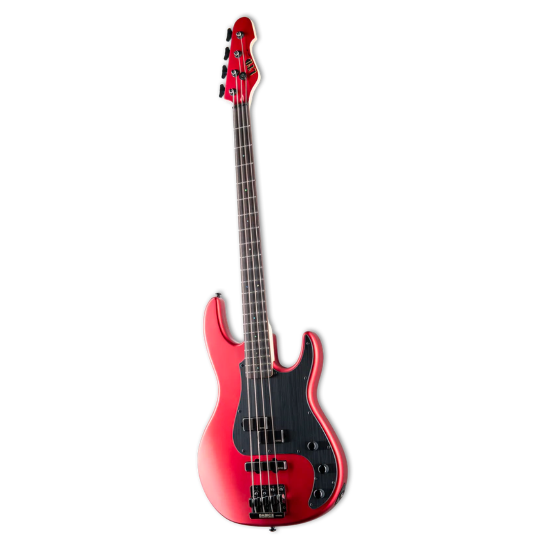 LTD - AP-4 - 4 String Bass Guitar - Candy Apple Red - Retro Tone Guitars