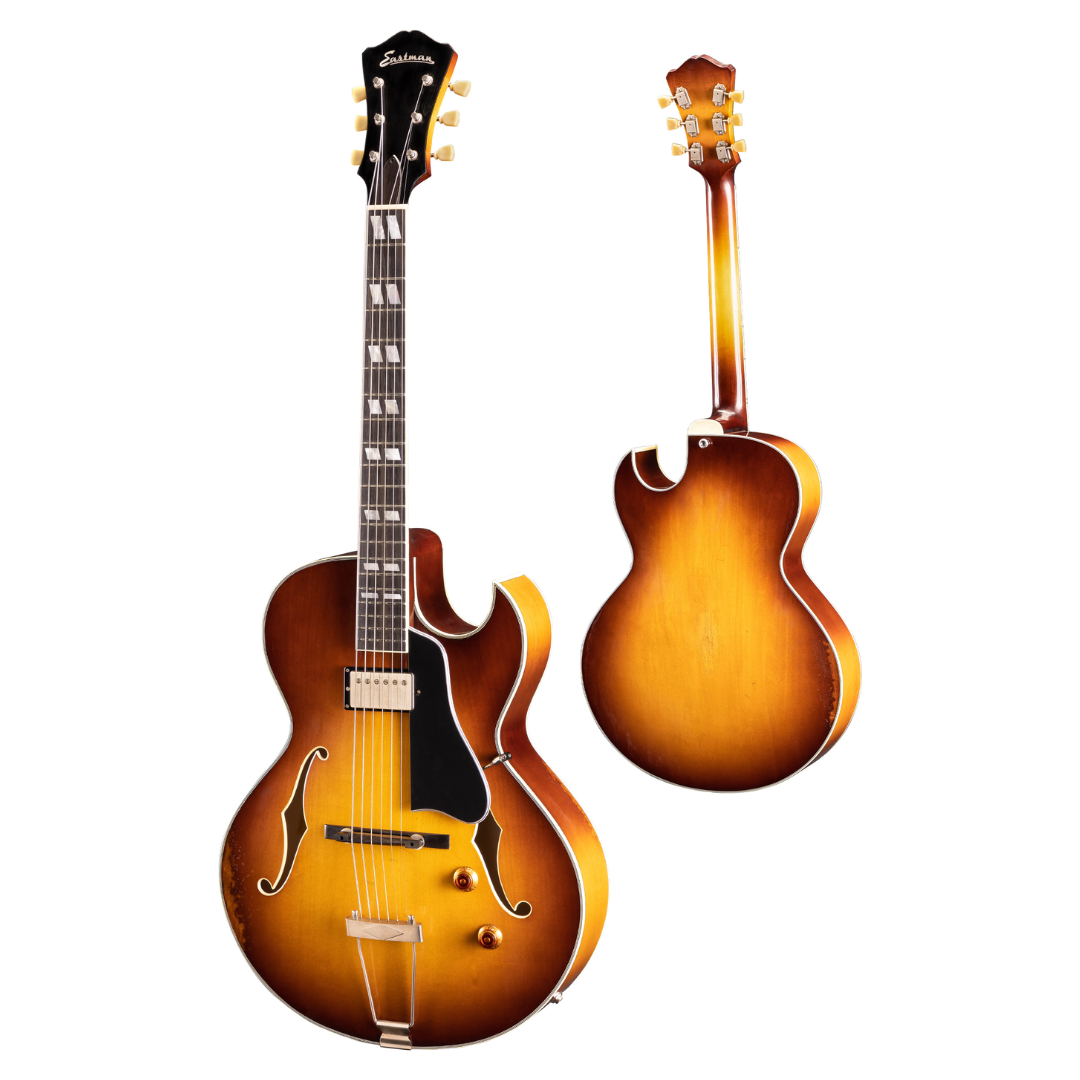 Eastman - T49/V-GB - GoldBurst - One-Piece Maple Neck - w ...