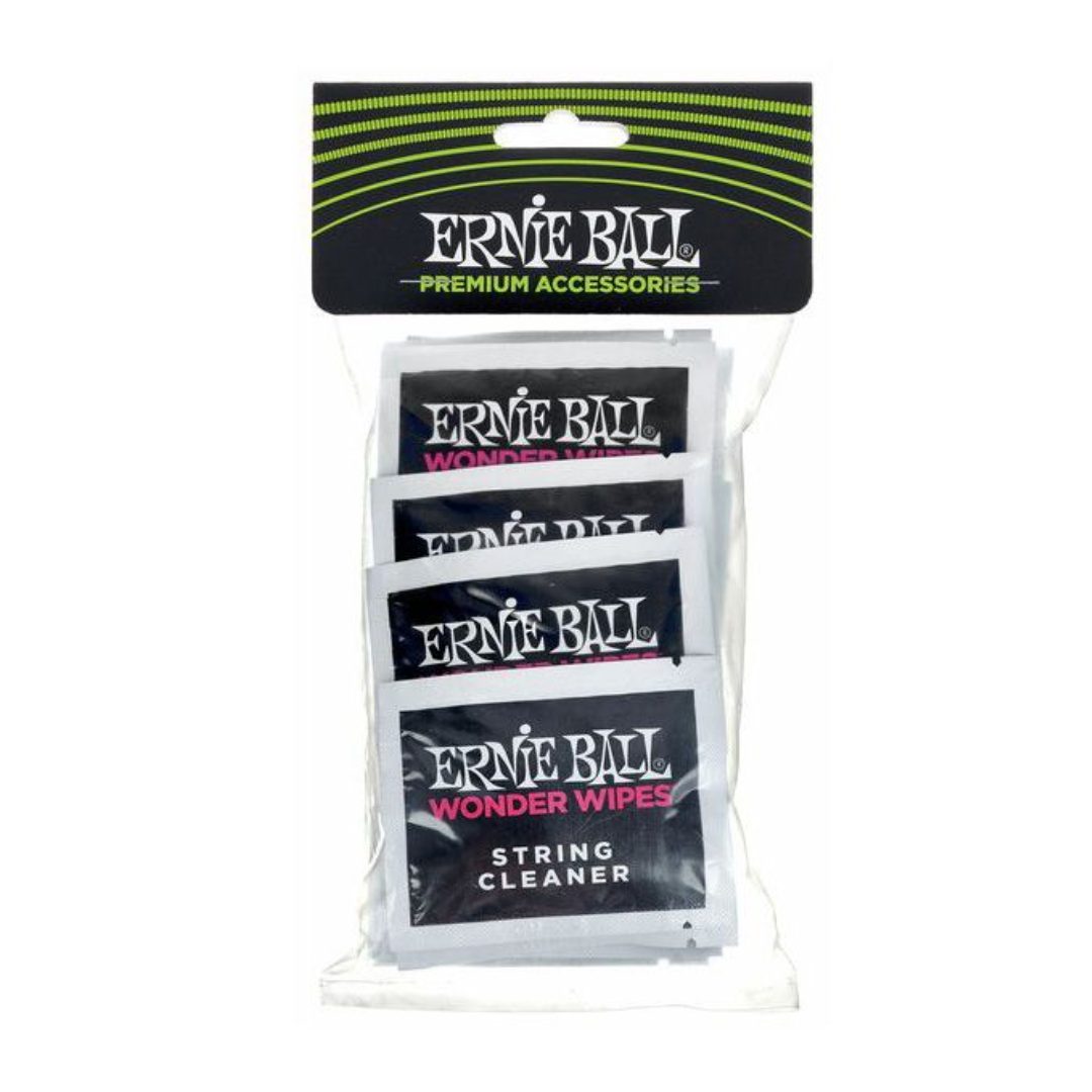 Ernie Ball - Wonder Wipes String Cleaner - 20 Pack - Retro Tone Guitars
