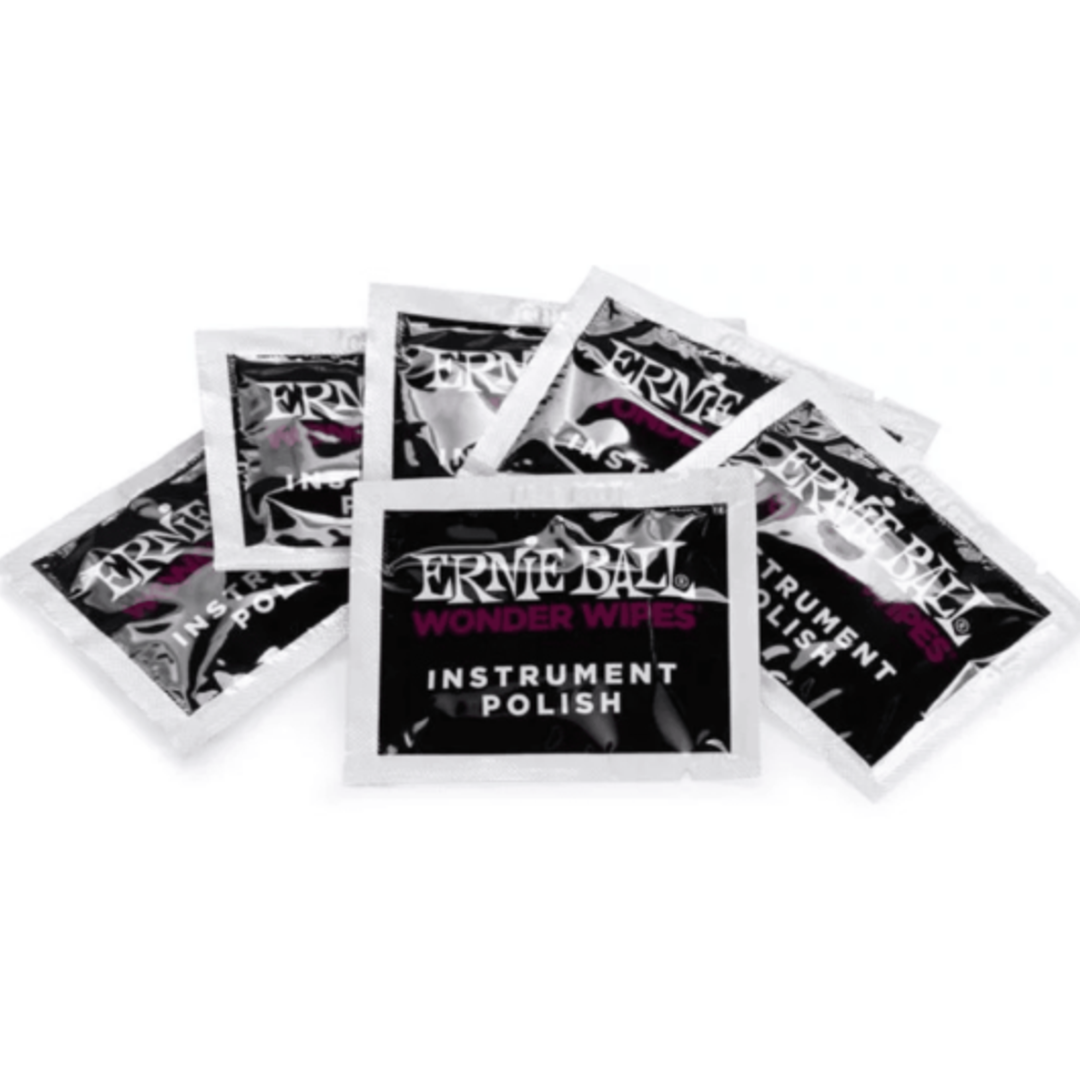 Ernie Ball - Wonder Wipes Instrument Polish - 20 Pack - Retro Tone Guitars