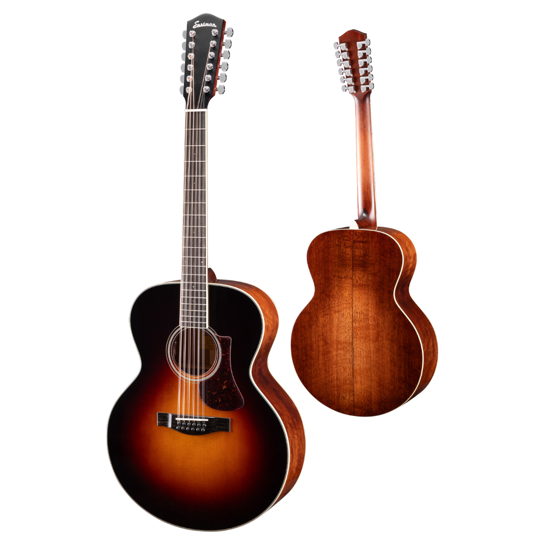 Eastman - AC330E-12-SB - 12 string Electro Acoustic Guitar - w ...