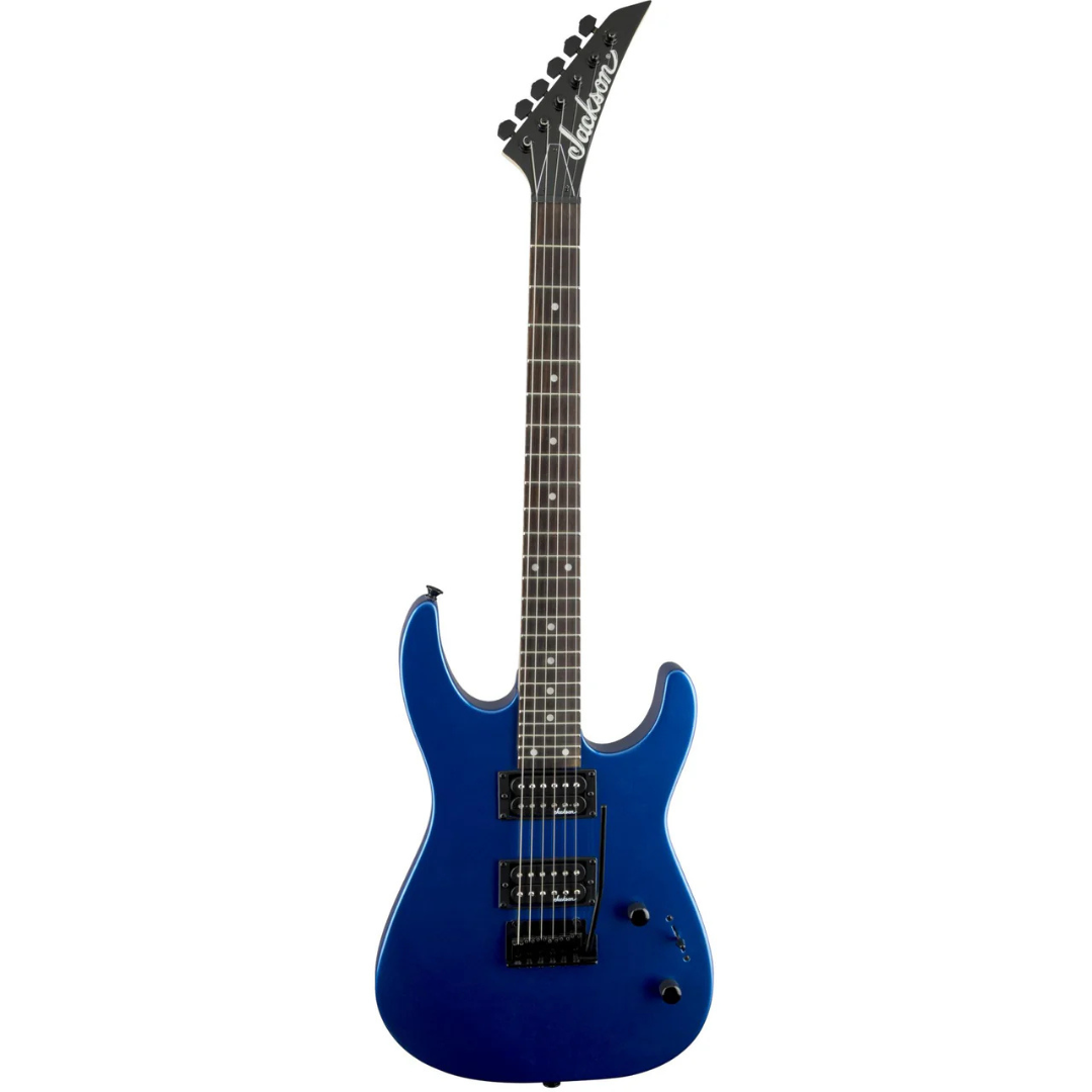 Jackson Guitars - Jackson JS12 DK AH FB - Met Blue - Retro Tone Guitars