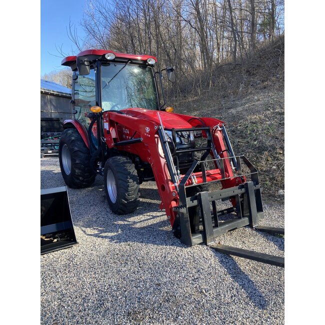 TYM T474 Tractor with Cab and Loader - P & P Power