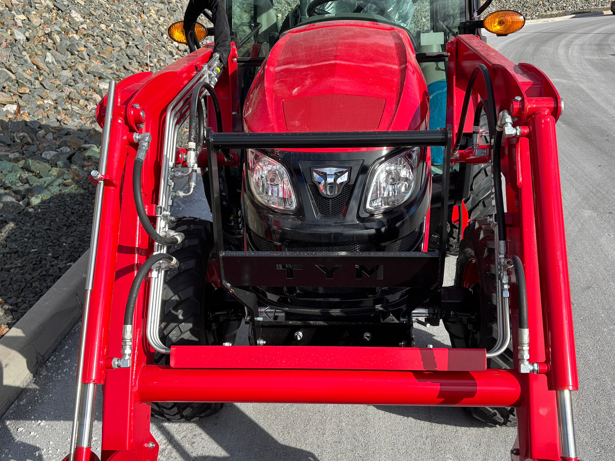 TYM T474 Tractor with Cab and Loader - P & P Power