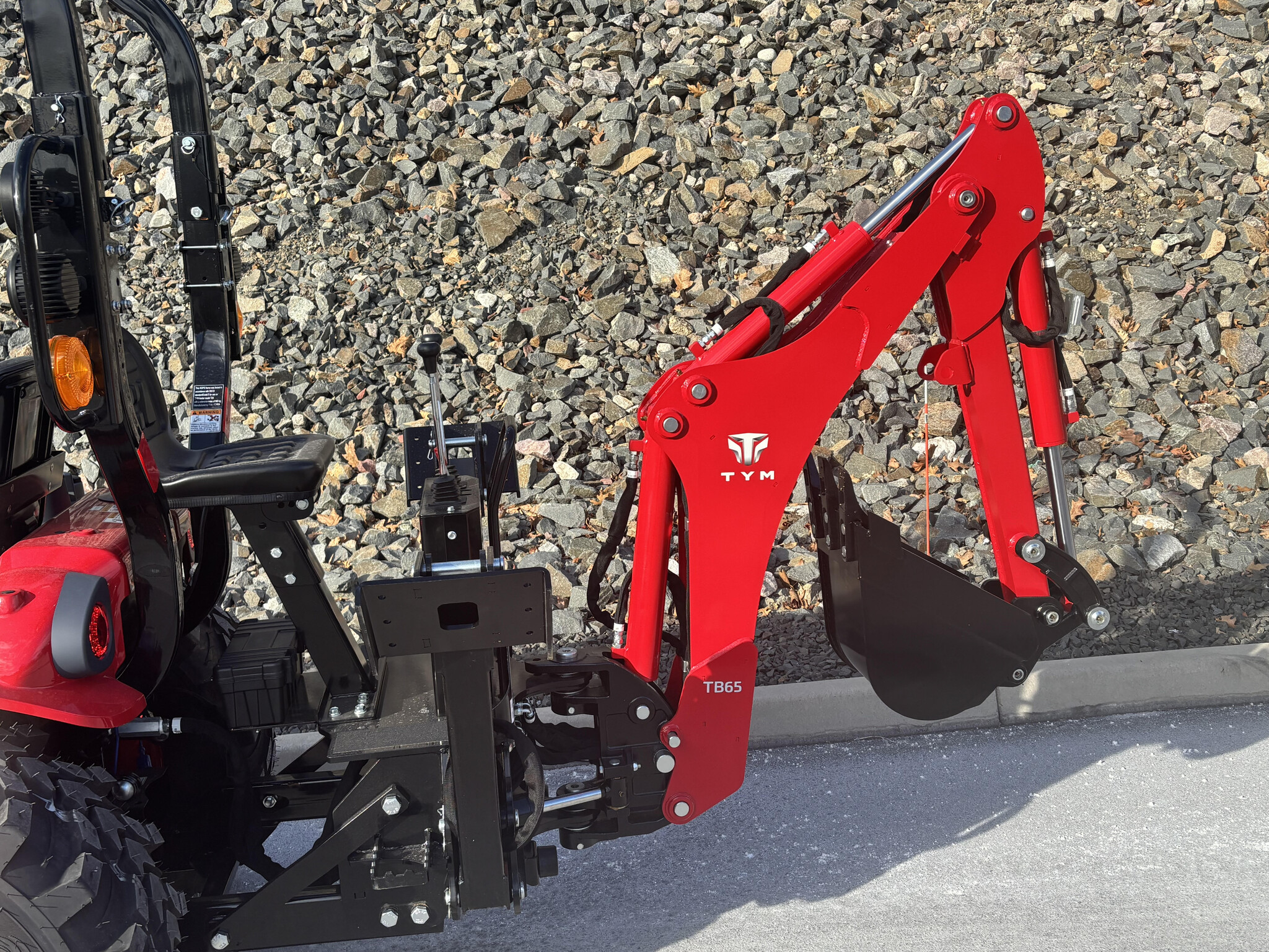 TYM T25 TRACTOR WITH LOADER AND BACKHOE #2654 - P & P Power