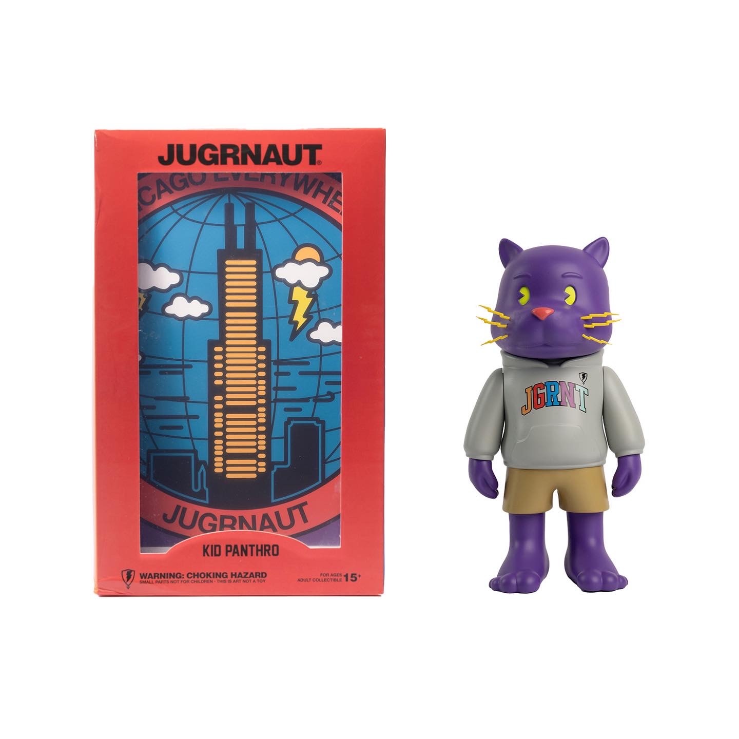 Jugrnaut Kid Panthro 8" Vinyl Figure (Edition of 100) - Jugrnaut