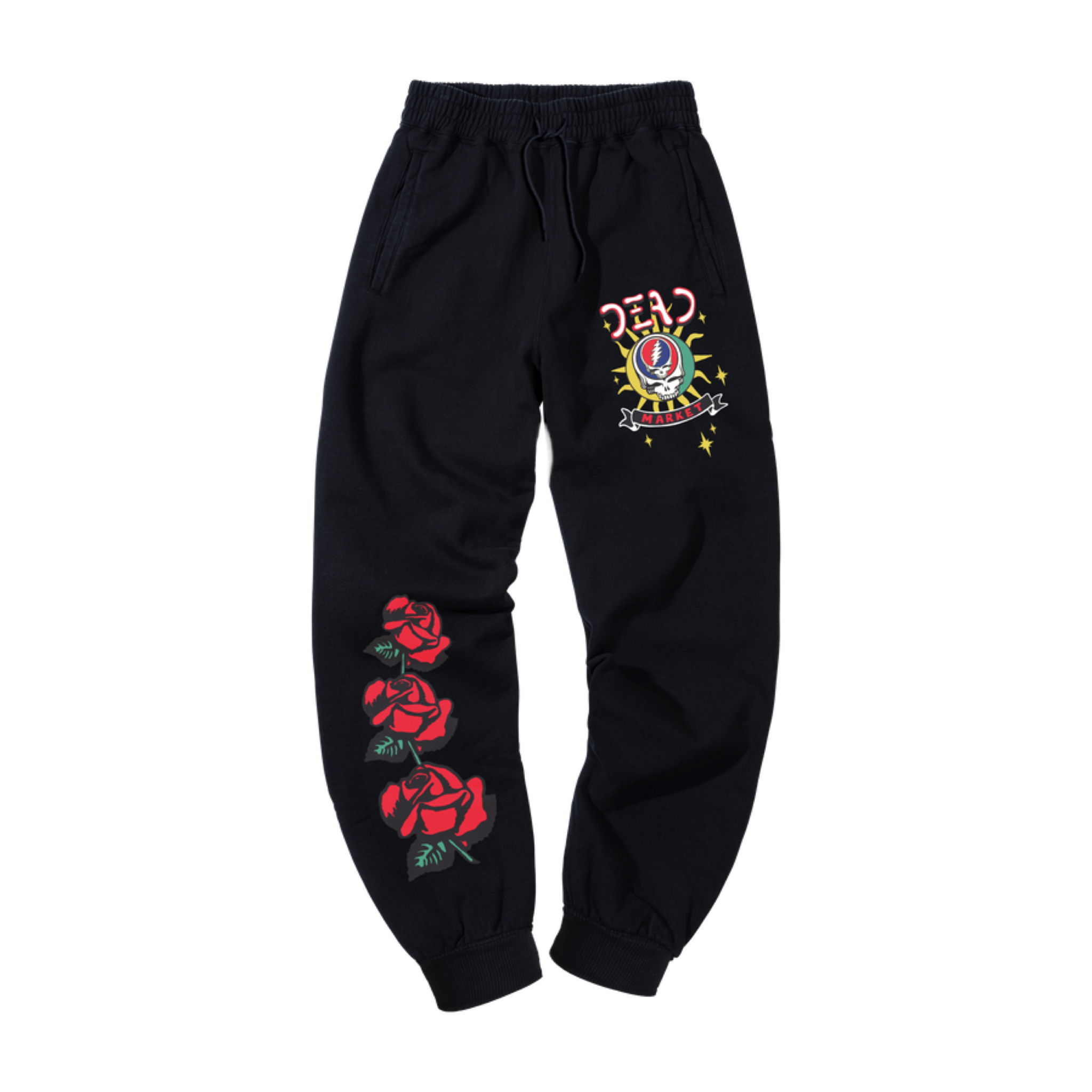 Market GD Solar Flare Sweatpant Black - Jugrnaut