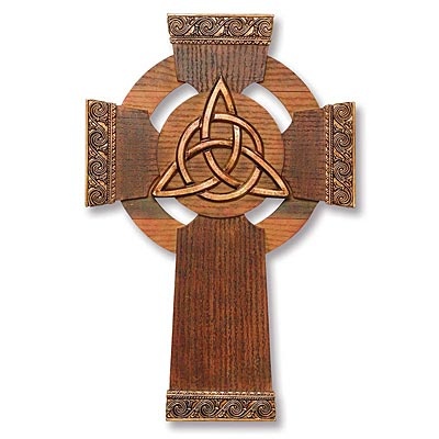 TRINITY KNOT WALL CROSS - Irish Crossroads