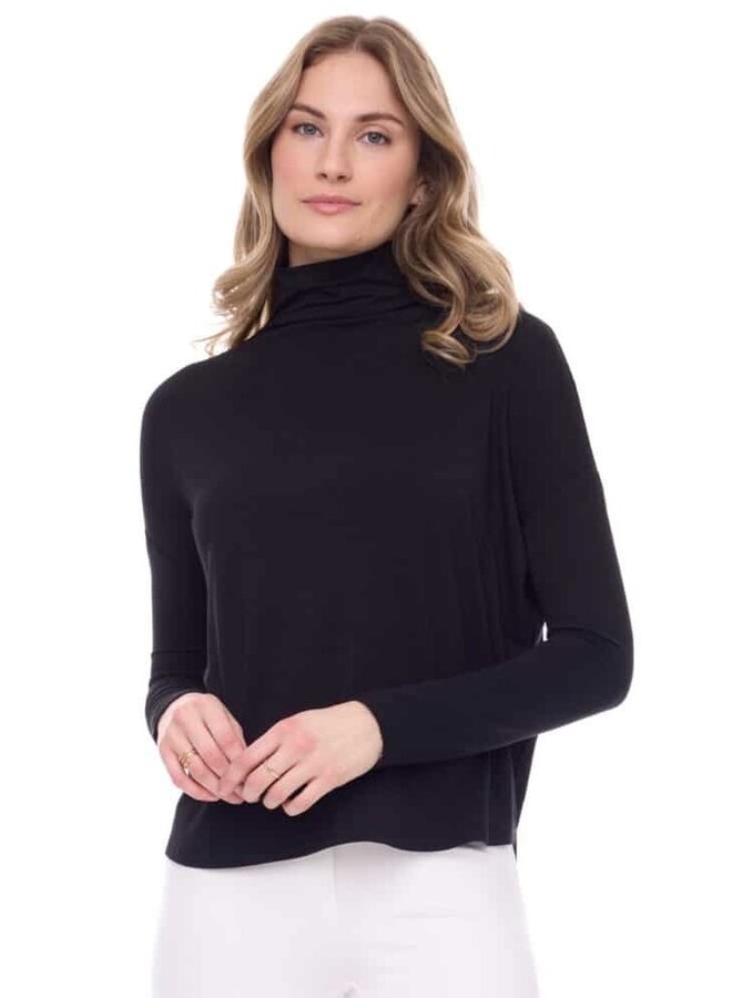 COL ROULÉ MORGAN NOIR