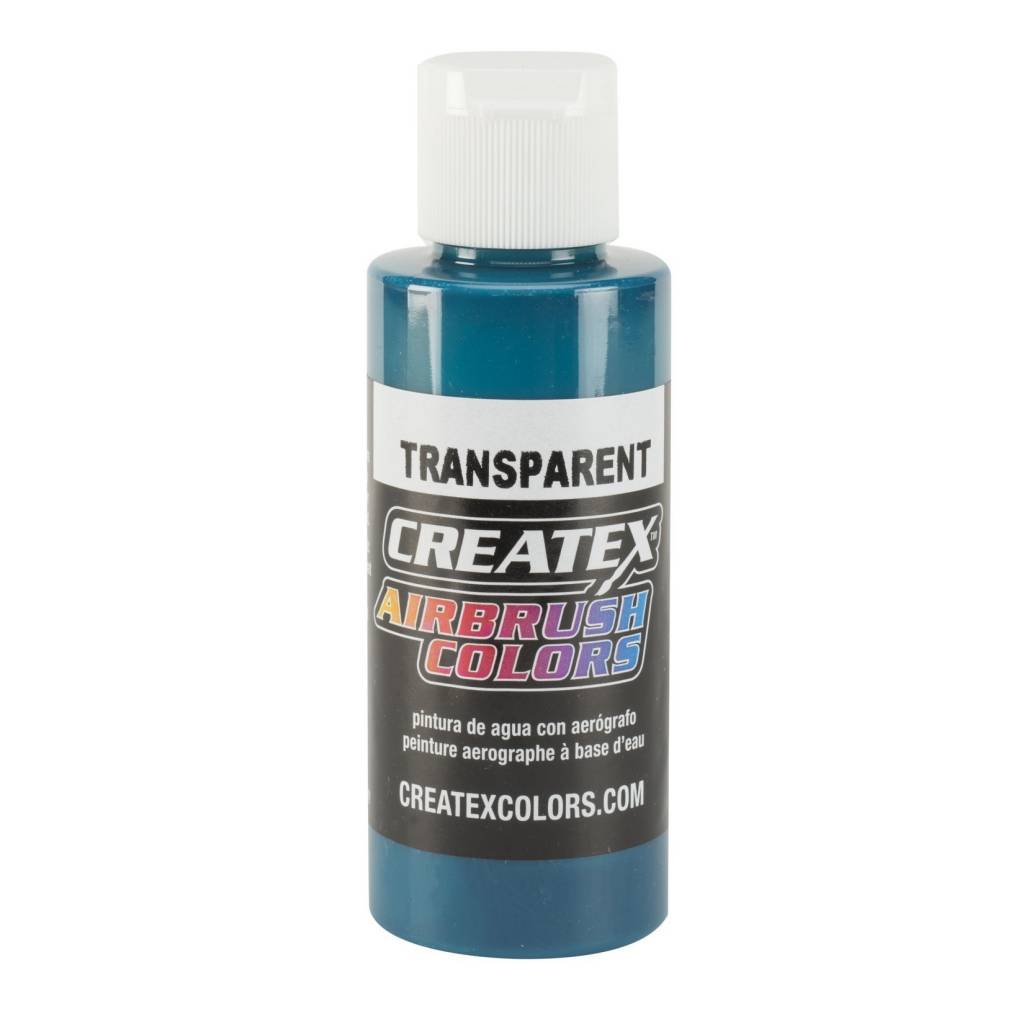 CREATEX CREATEX TRANSPARENT AQUA 2OZ - Colours Artist Supplies