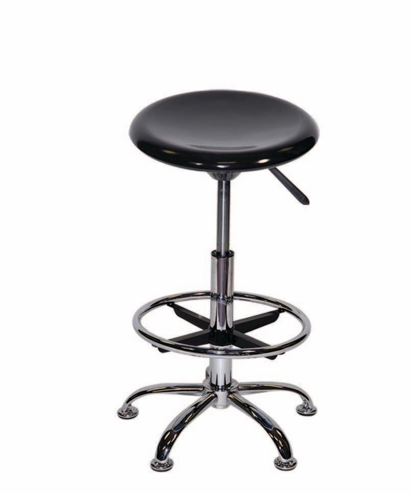 MARTIN UNIVERSAL MARTIN PREMIER DRAFTING AIRLIFT STOOL BLACK - Colours ...