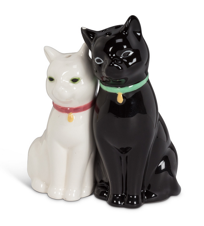 Abbott-Cuddling Cat Salt & Pepper - Twisted Sisters Boutik Inc.
