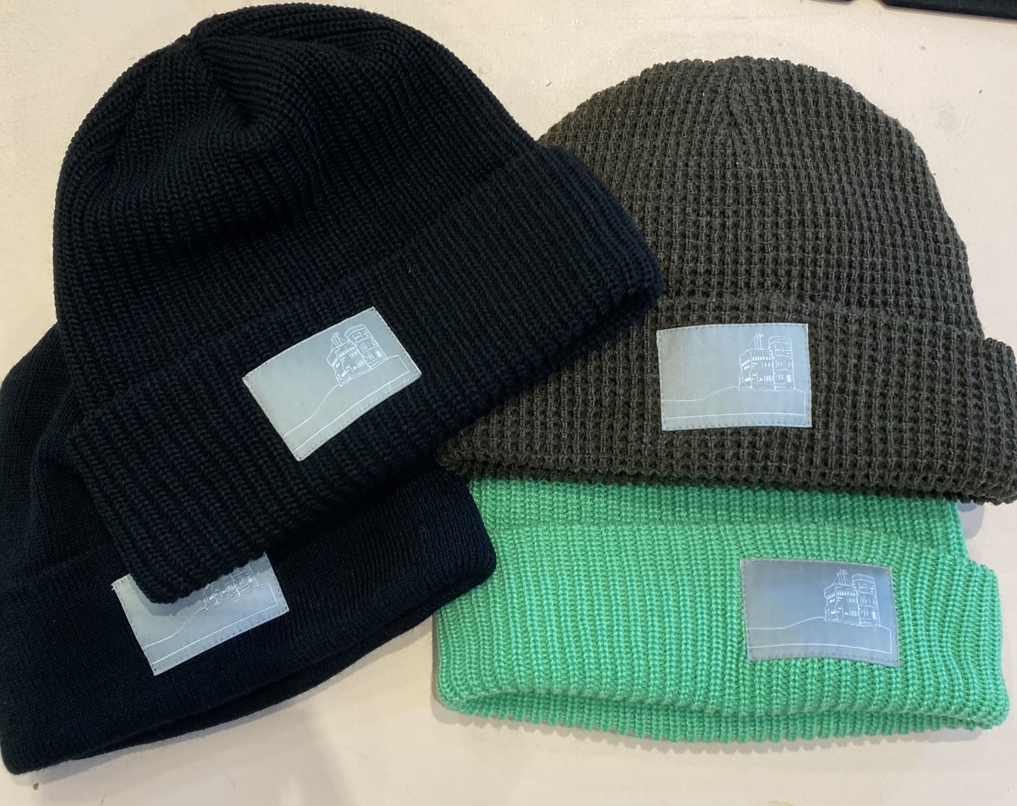 Cabot Tower Beanie-Green - Twisted Sisters Boutik Inc.