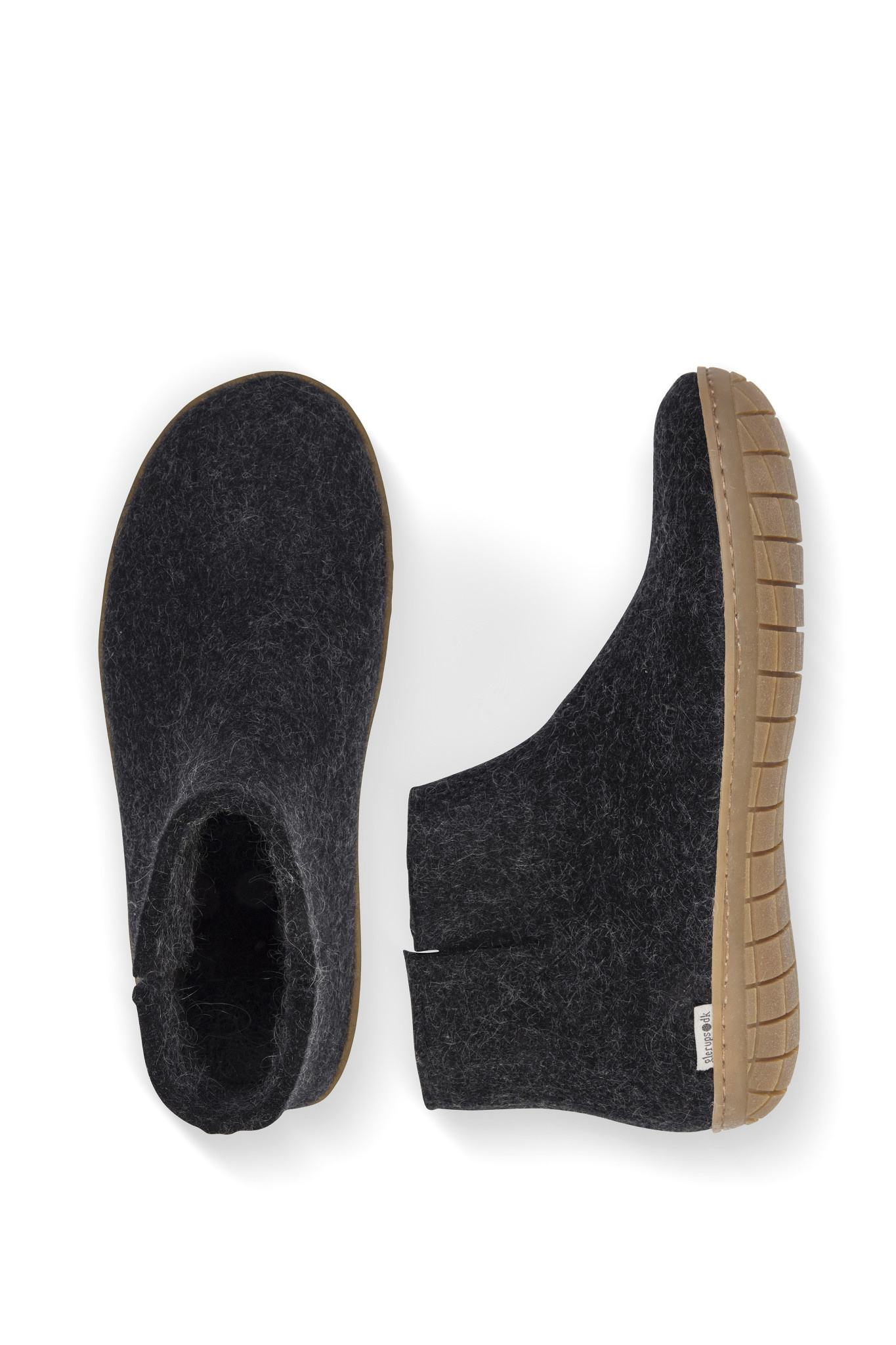 Glerups-Boot-Natural Rubber-Charcoal - Twisted Sisters Boutik Inc.