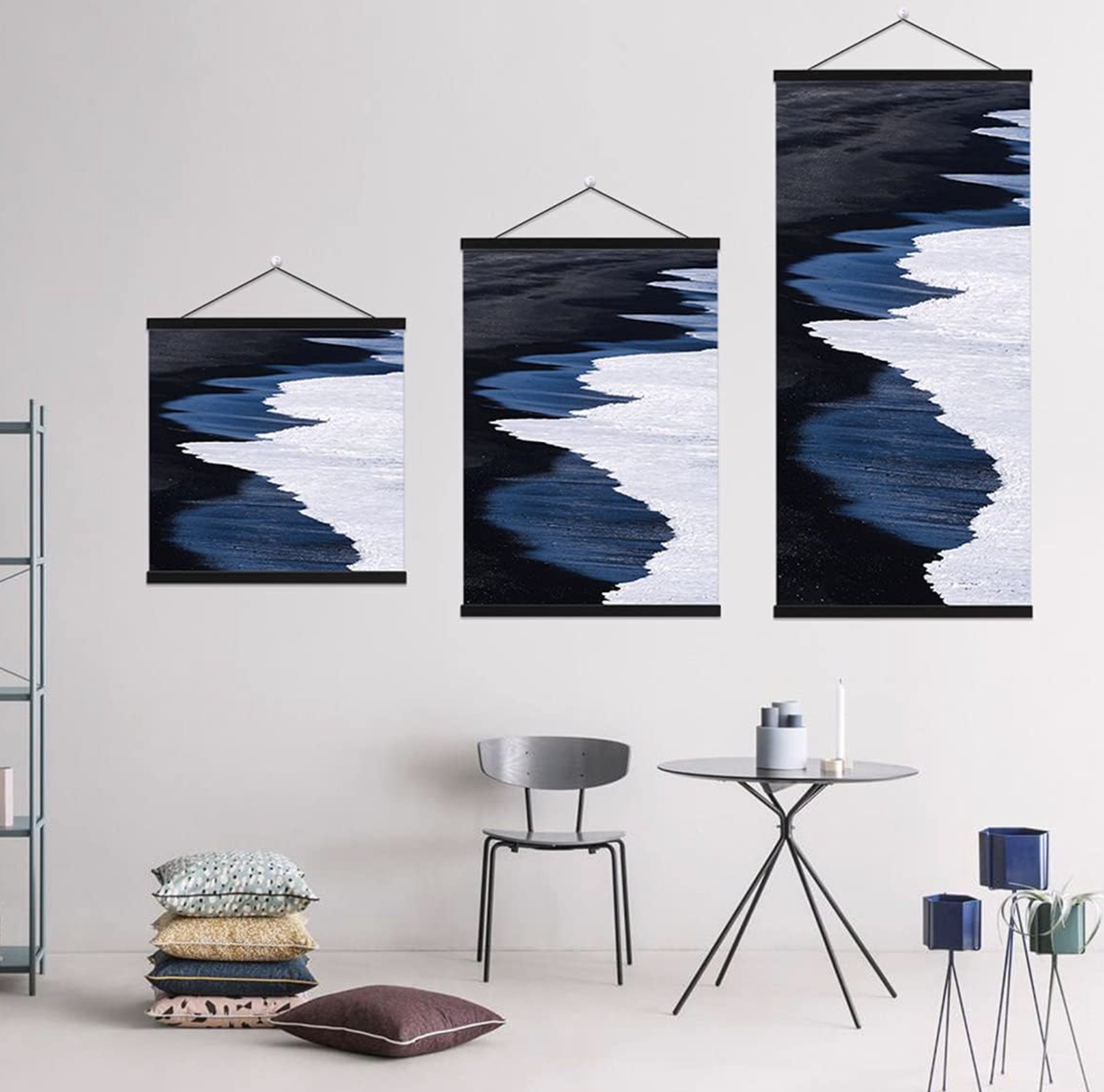 Magnetic Poster Hanger-Black-14" - Twisted Sisters Boutik Inc.