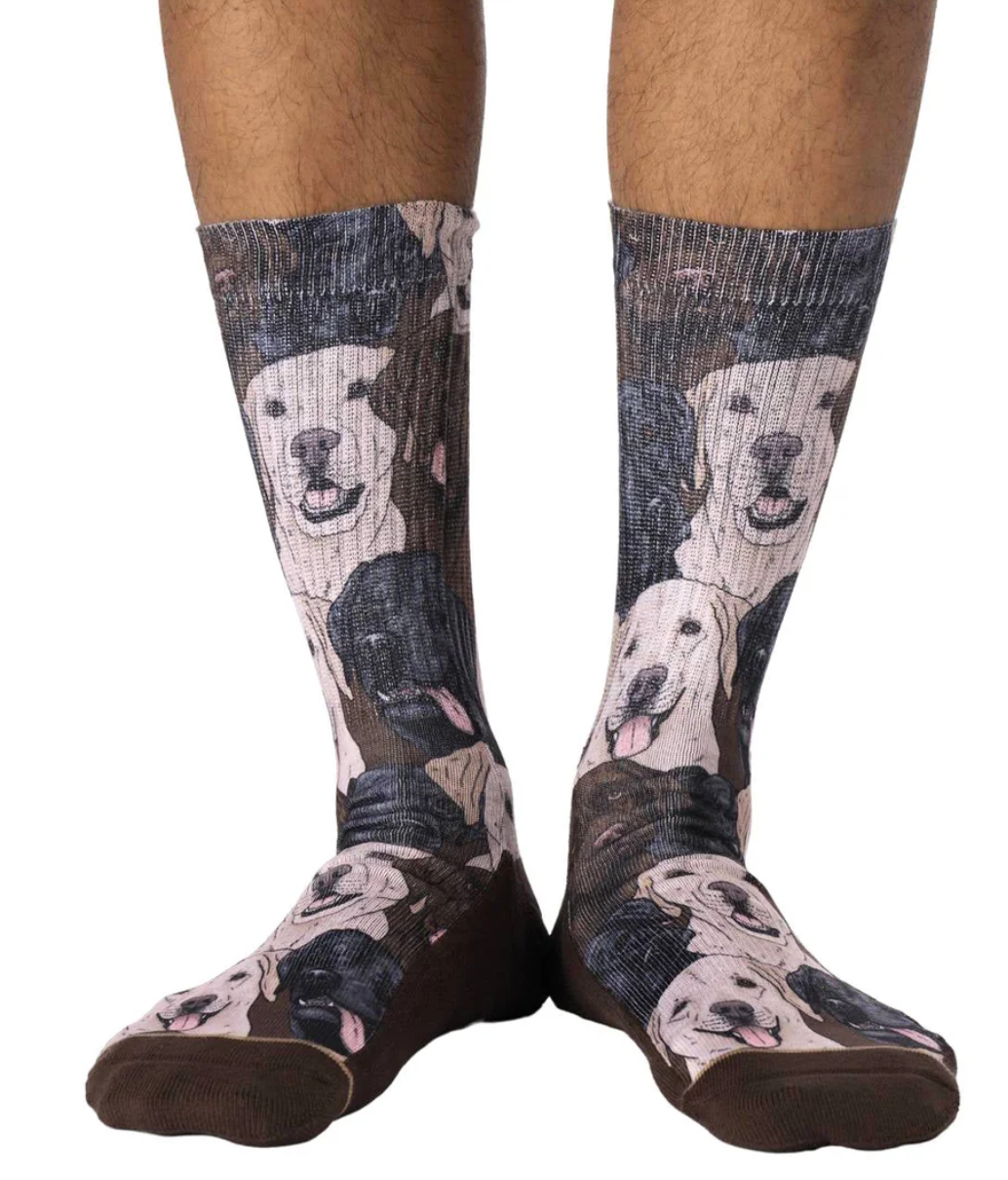 Men's Labrador Retrievers Socks - Twisted Sisters Boutik Inc.
