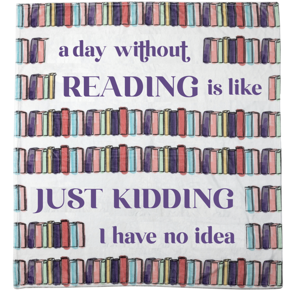 Pavilion Without Reading - 50" x 60" Royal Plush Blanket - Twisted ...