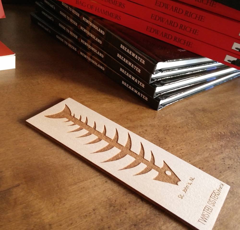 Twisted Sisters-Fishbone Bookmark - Twisted Sisters Boutik Inc.