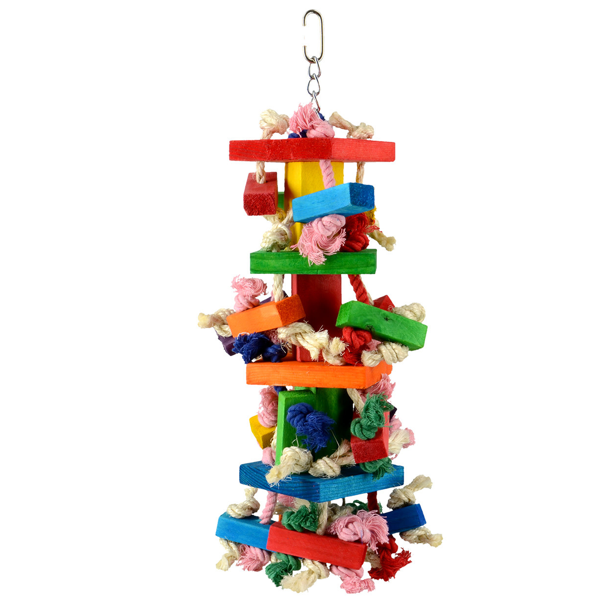 Animal Treasures Birdie Blocks N Knots - Pet Central Limited