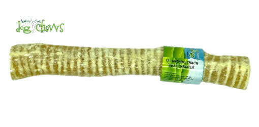 Nature's Own Dog Chews Bulk - Beef Trachea 12in - Pet Central Limited