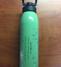 Poster NCNP map Hand-drawn 18" x 24" - North Cascades Institute