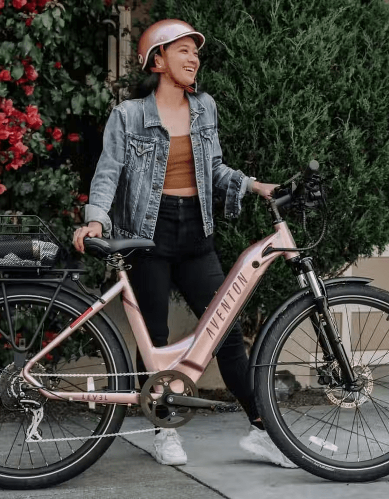 Aventon Level.2 eBike, Step-Thru - Paradise Bikes