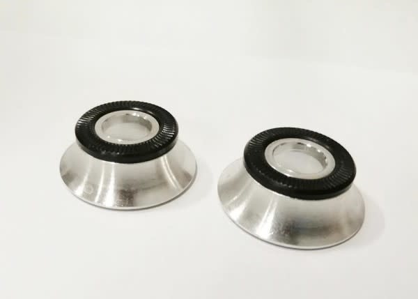 Profile Hub Cone Spacers for BMX 3/8″ Axles, Front, Silver - Paradise Bikes