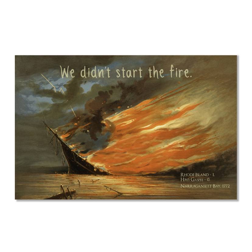 The Burning of the Gaspee Magnet - Home