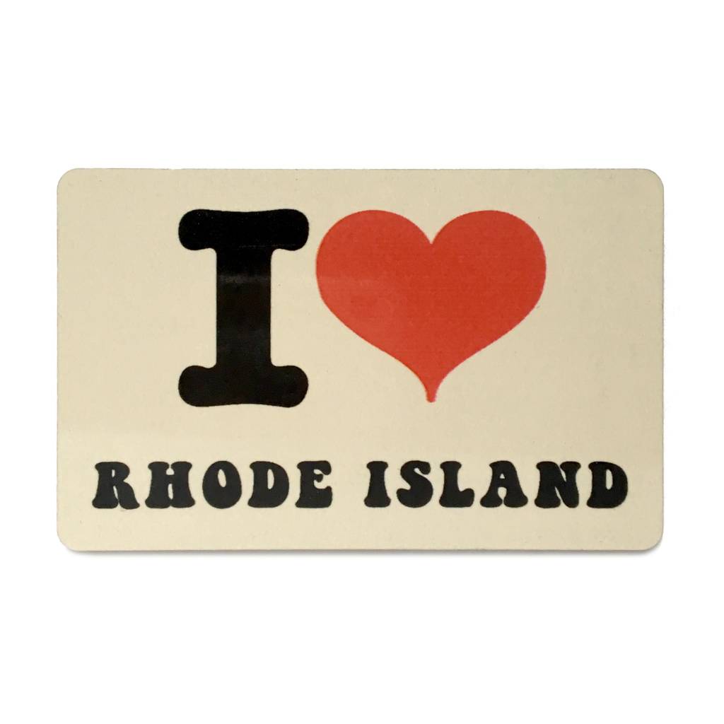 I Heart Rhode Island Magnet - Home