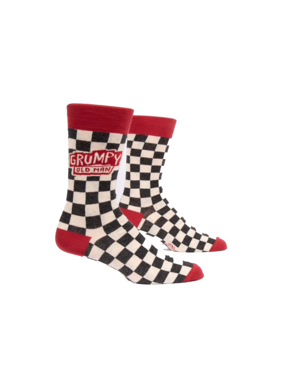 Grumpy Old Man Men's Crew Socks - Home