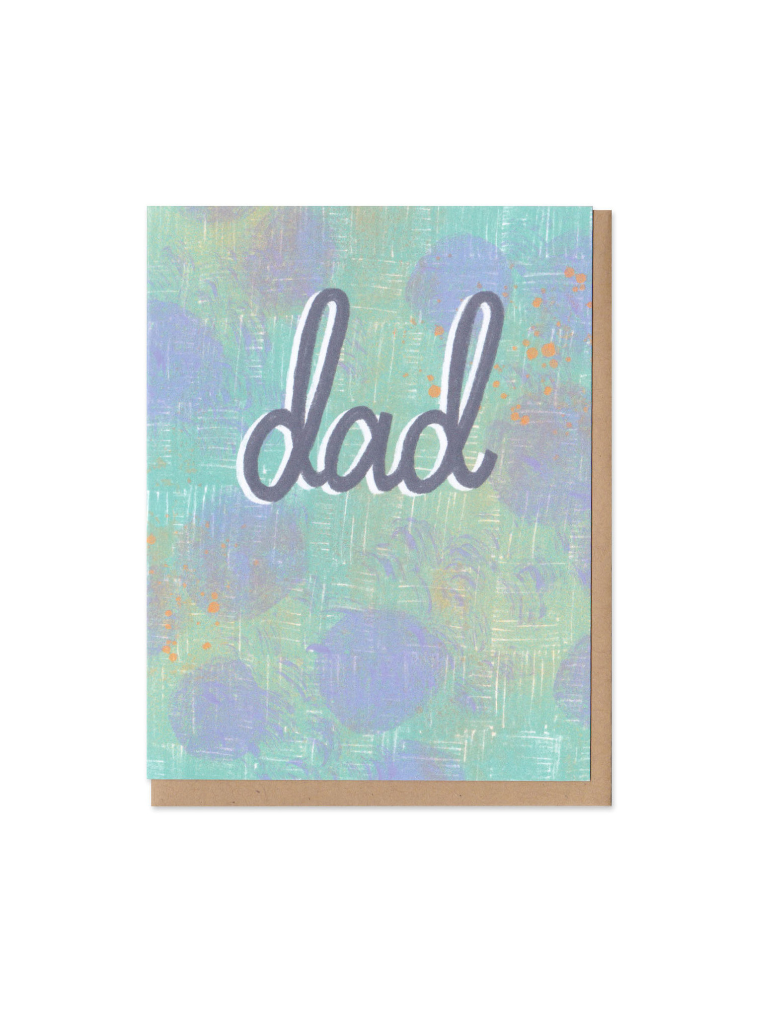 Colorful Classics Dad Greeting Card - Home