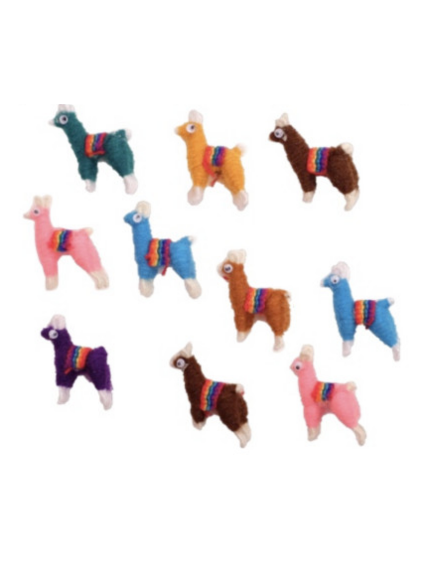 Mini Llama Figurine - Home