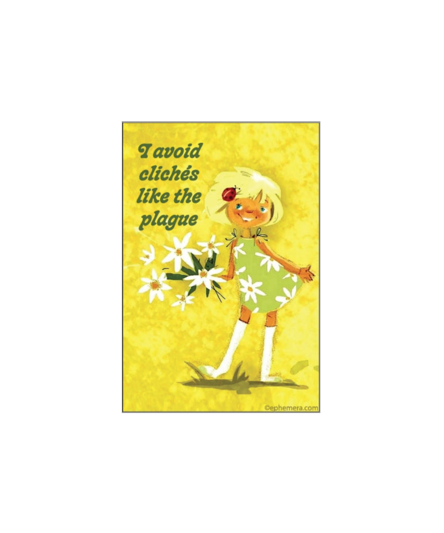 I Avoid Cliches Like the Plague Magnet - Home I Avoid Cliches Like the Plague Magnet - Home