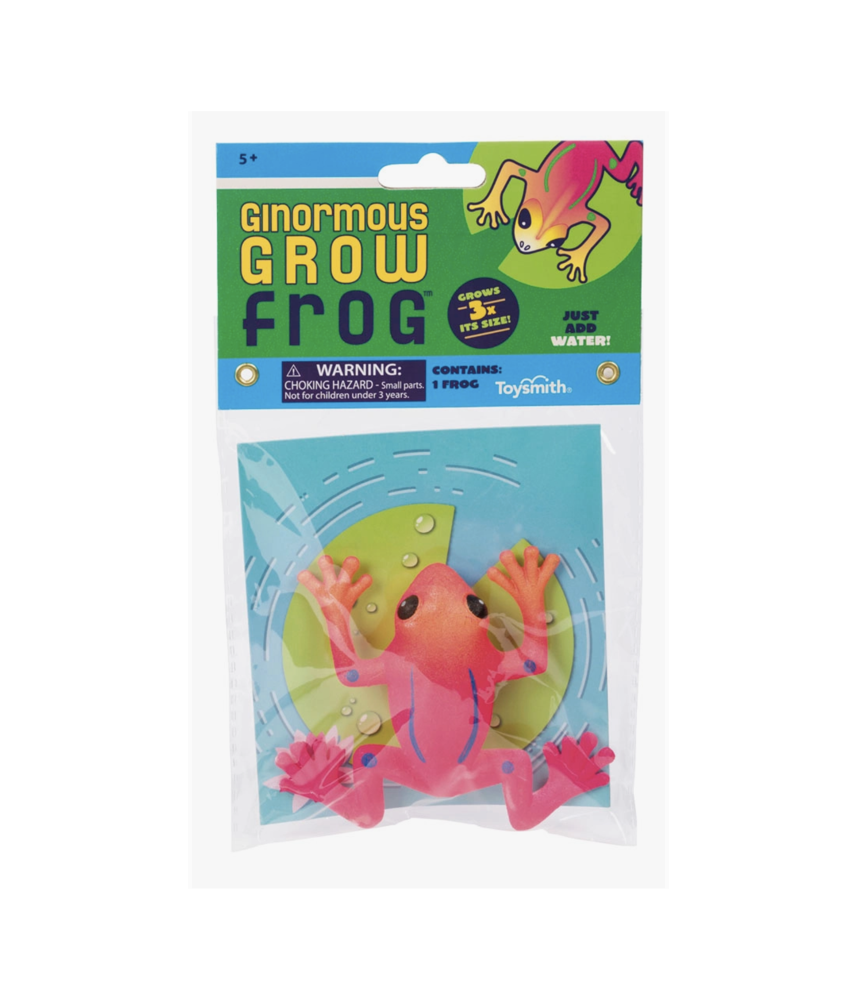 Ginormous Grow Frog - Home