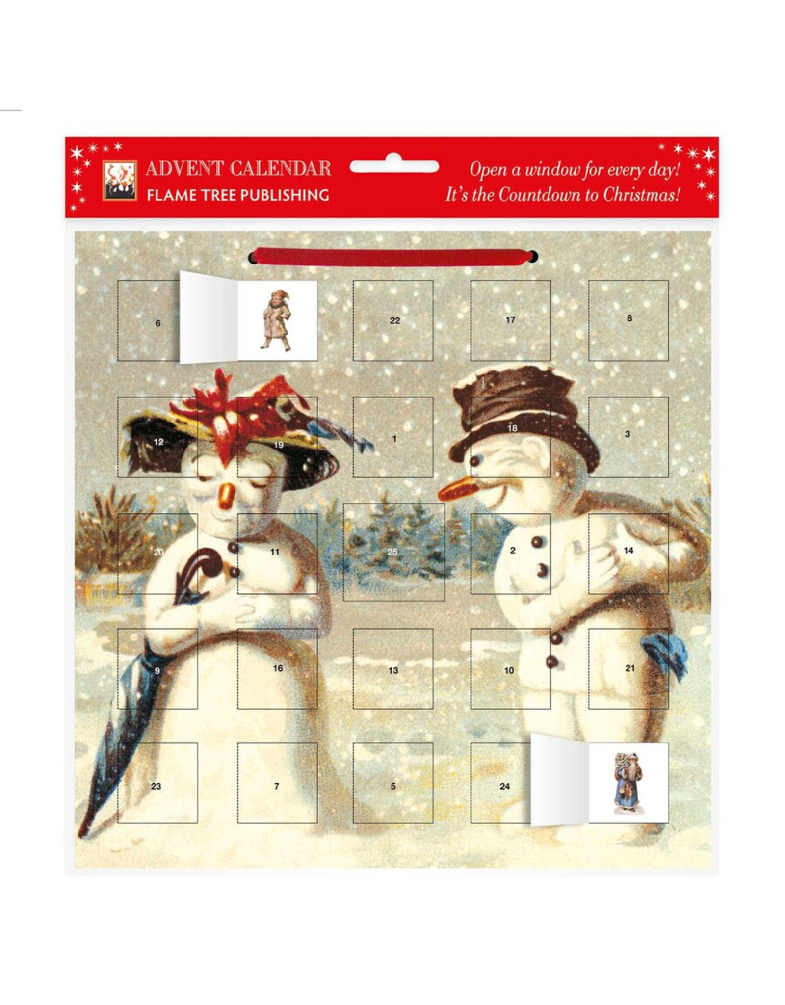 Mr & Mrs Snowman Advent Calendar - Home