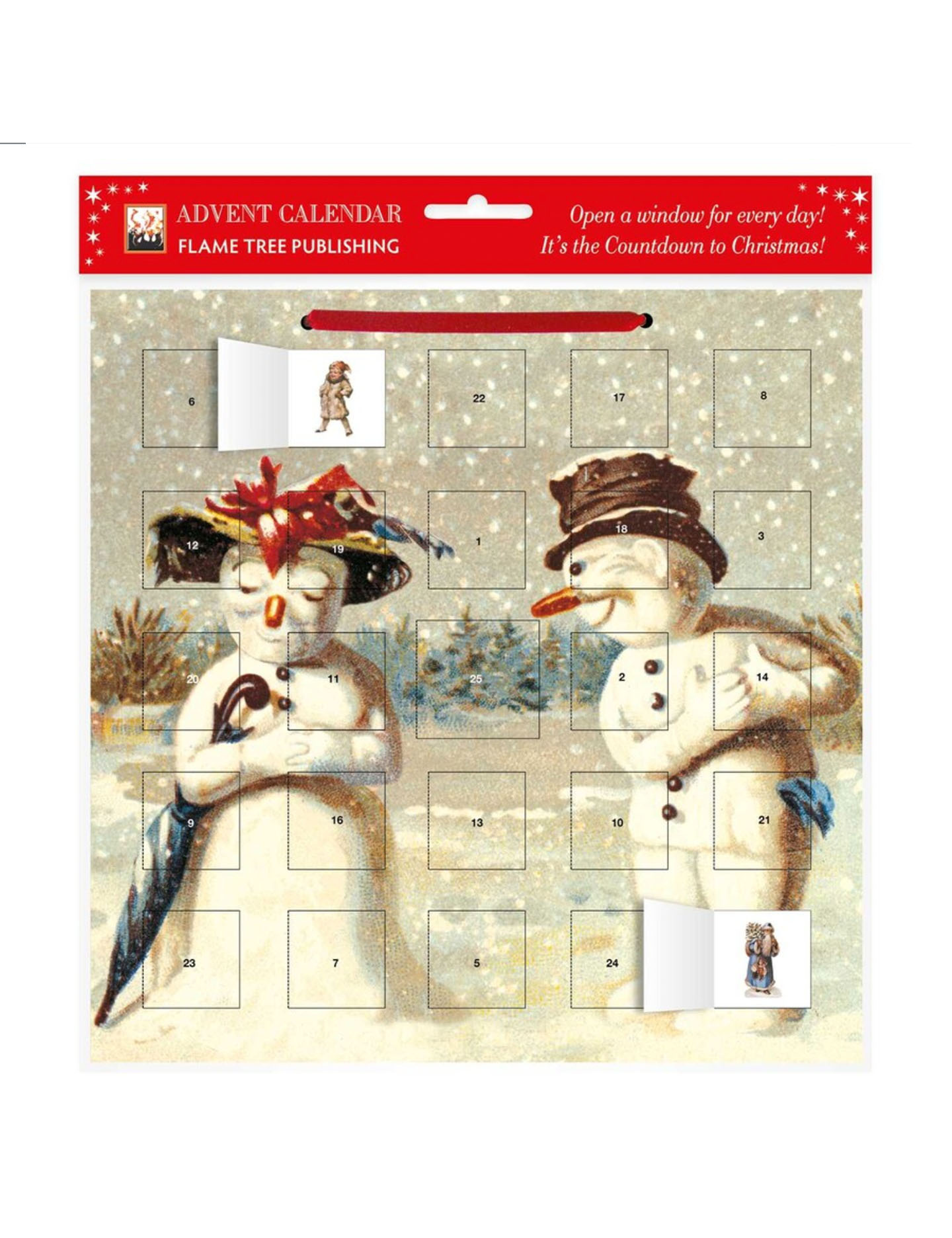 Mr & Mrs Snowman Advent Calendar - Home