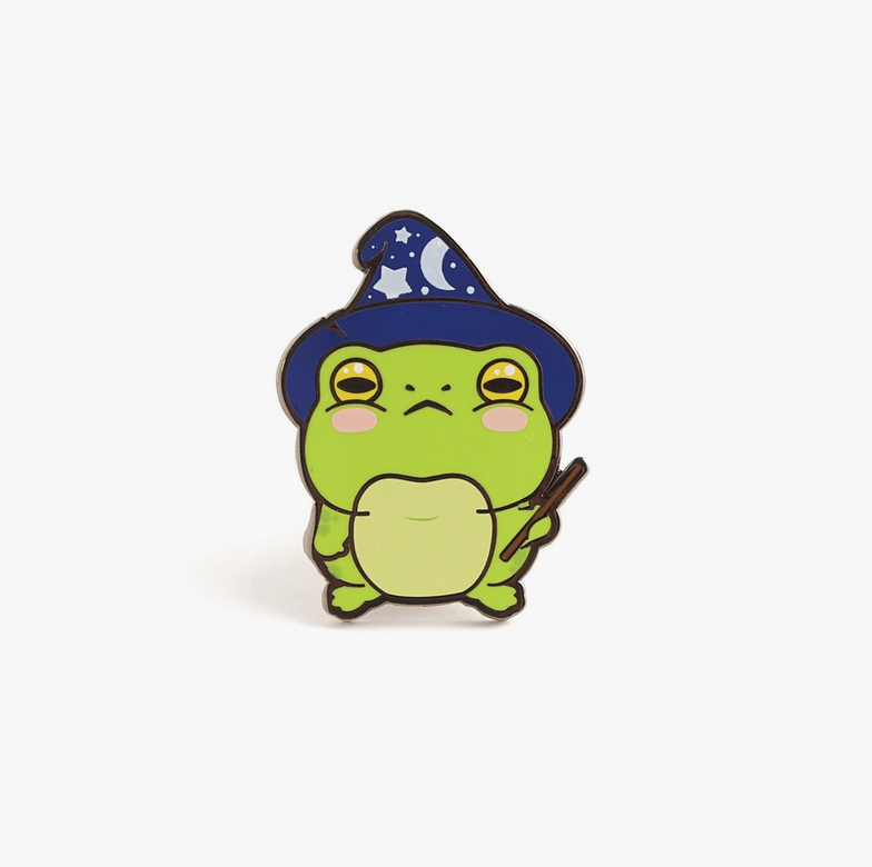 Magic Frog Enamel Pin - Home
