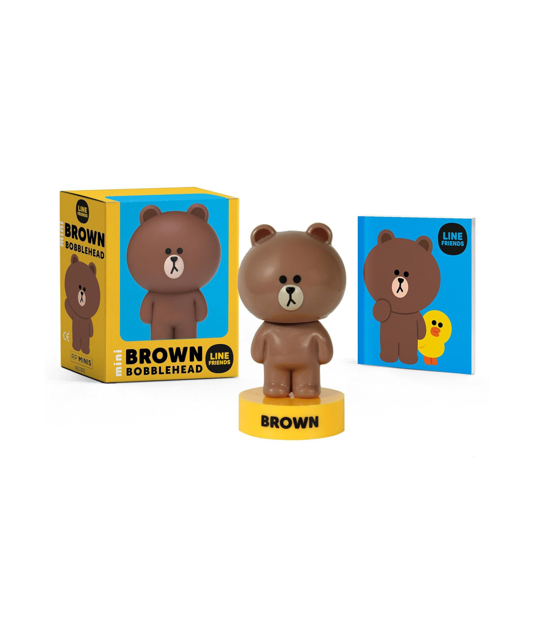 Line Friends Brown Bear Bobblehead - Home