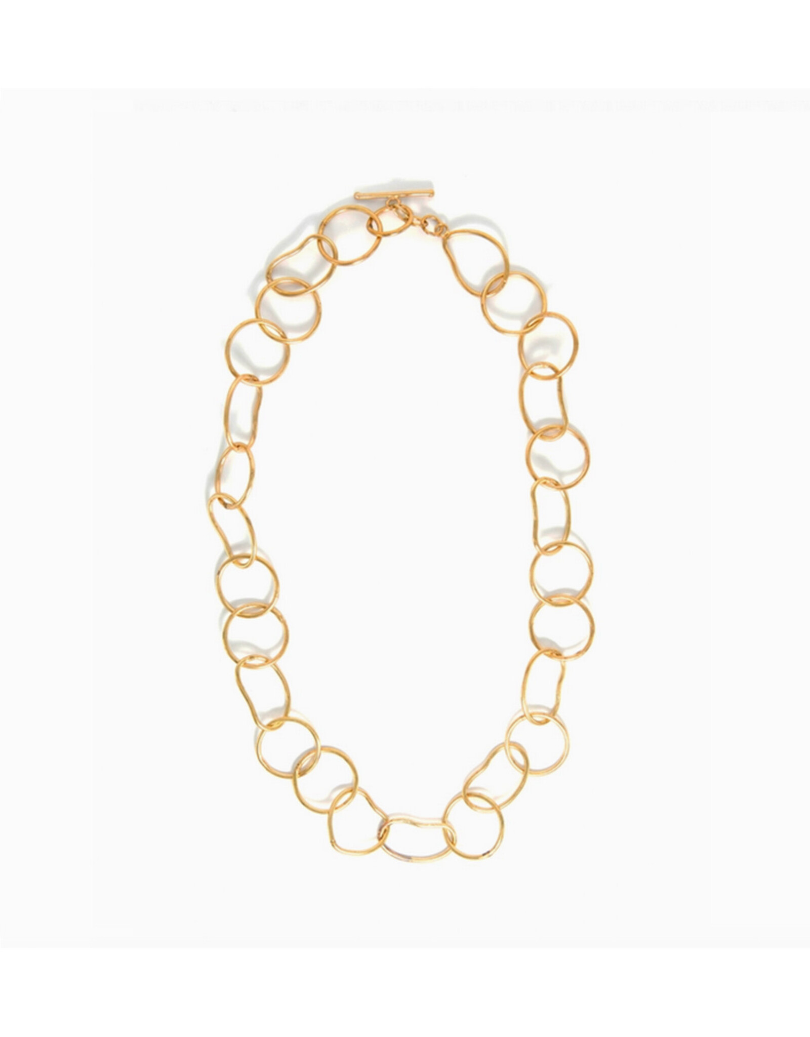 Light Loop Brass Chain Necklace - Home