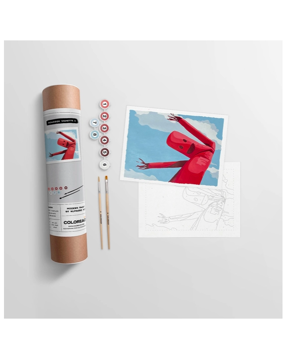 Roadside Vignette Tube Man - Paint By Numbers Kit - Home