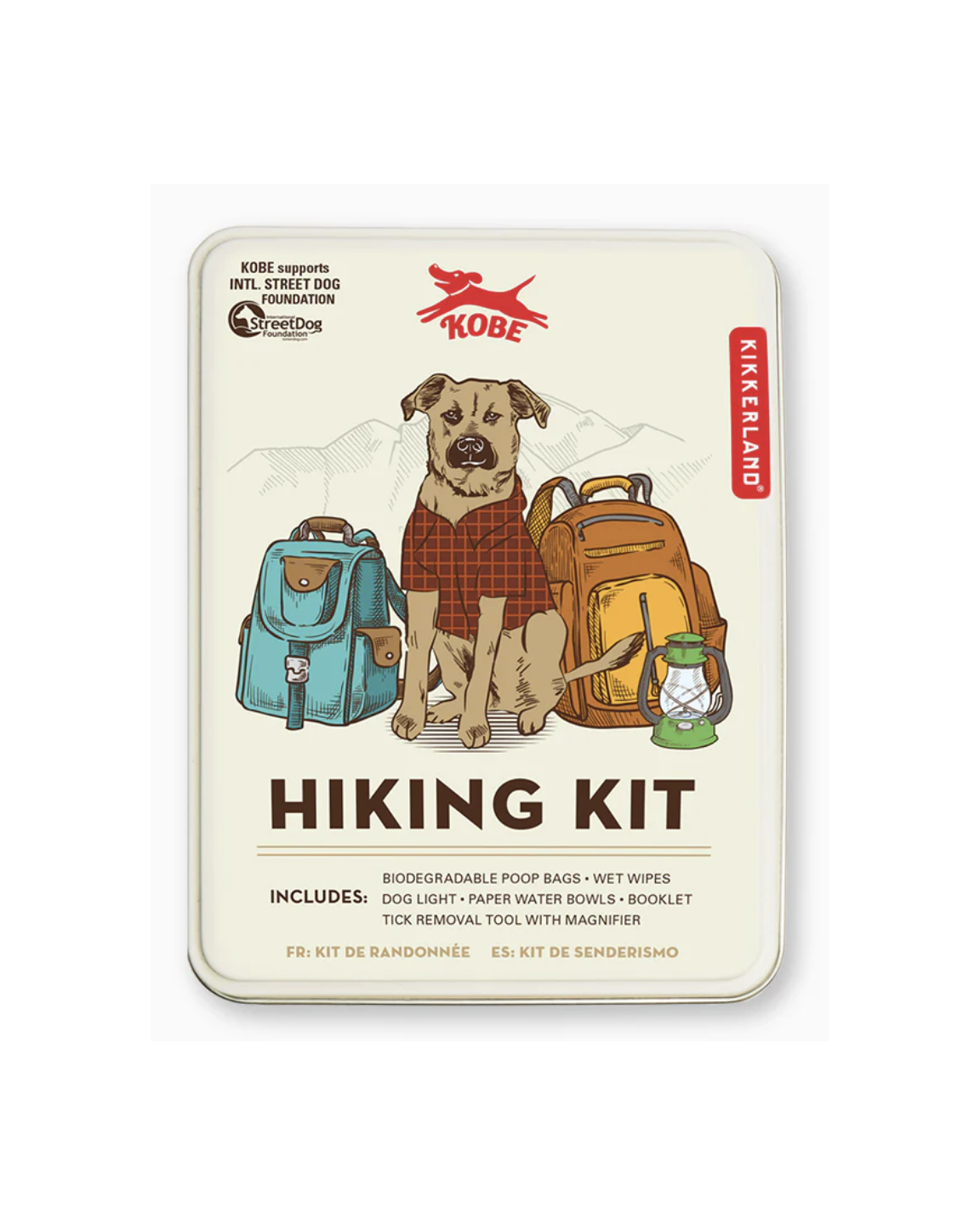 Kobe Dog Hiking Kit - Home