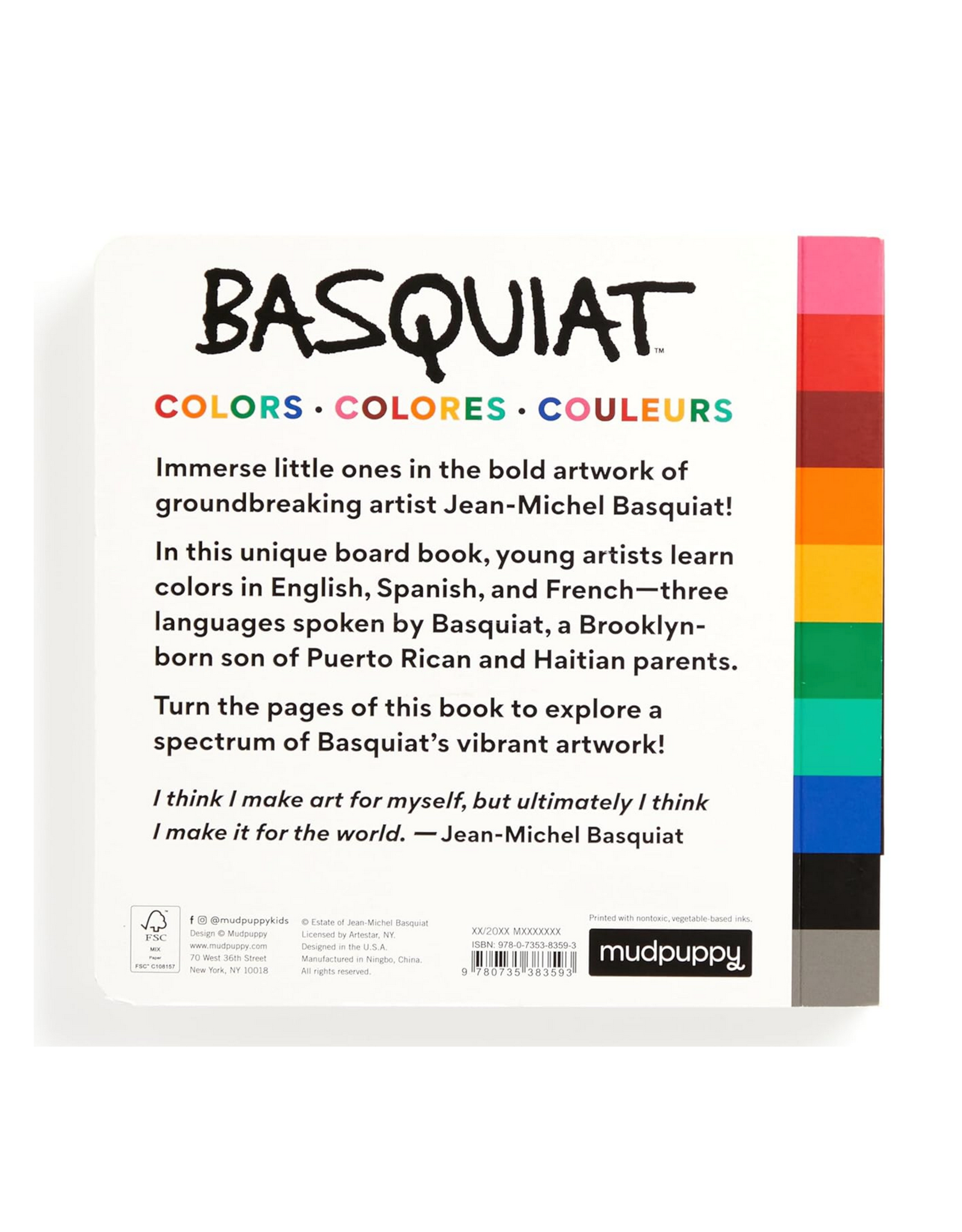 Basquiat Colors Book - Home